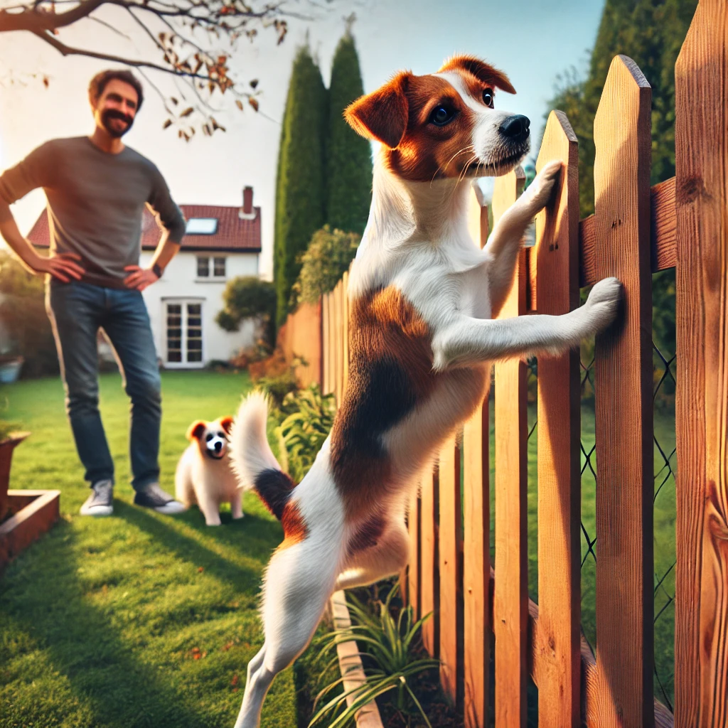 How to Keep Dog from Climbing Fence